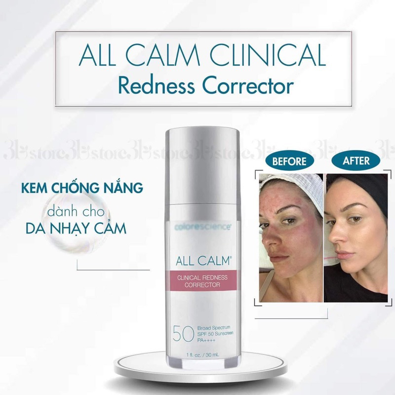 Colorescience All Calm Clinical Redness Corrector SPF50 (CHIẾT ...