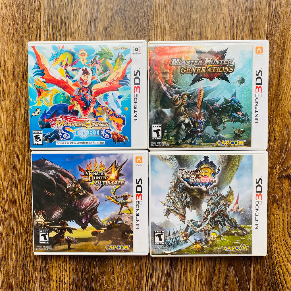 Game Nintendo 3DS Monster Hunter - 3DS Game | Shopee Việt Nam