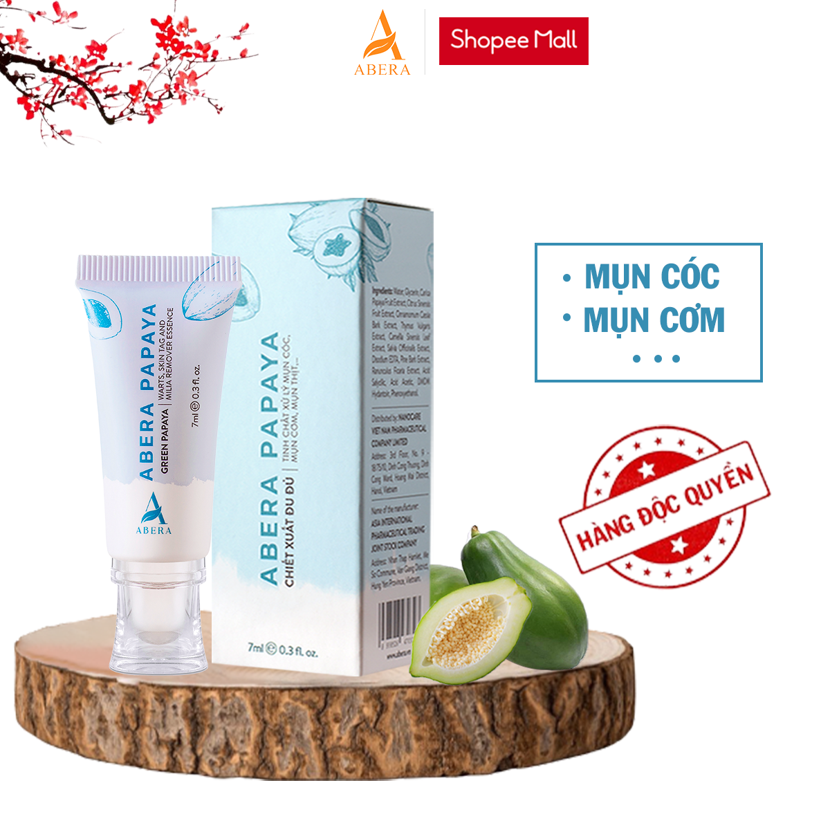 Cách chọn và sử dụng thuốc trị mụn cóc abera papaya đúng cách