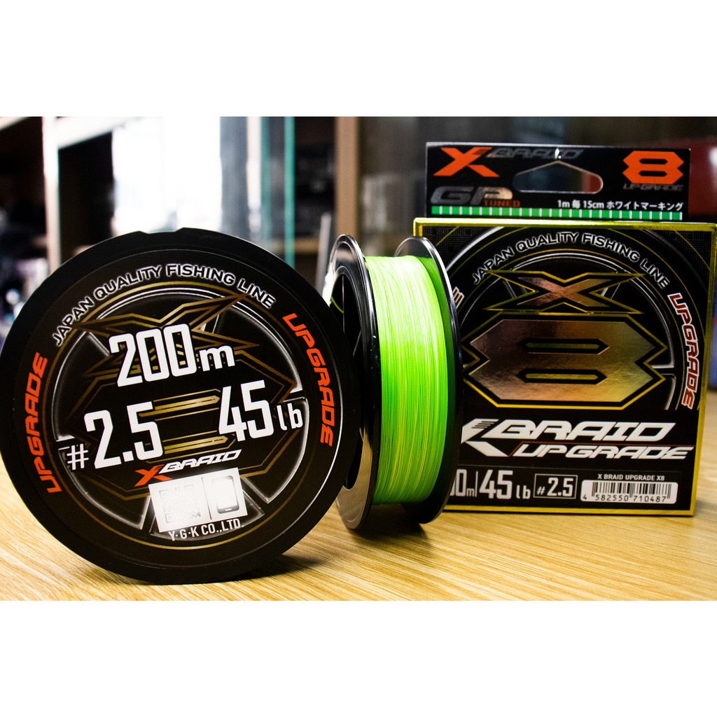 Dây PE YGK X-Braid Upgrade X8 là phiên bản nâng cấp mới nhất của dây ...