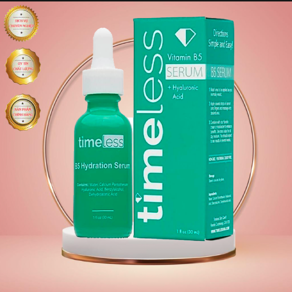 Tinh Chất Timeless Vitamin B5 + Hyaluronic Acid giảm thâm mụn dưỡng trắng da ( 30ml ) | Shopee ...