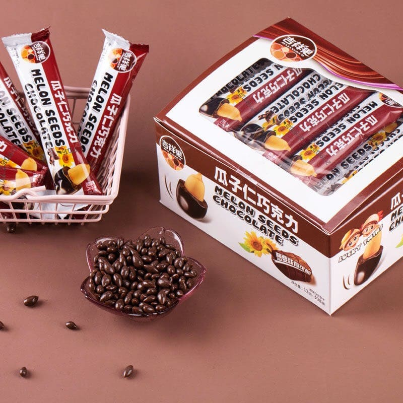 [ Ăn vặt ngon ] Combo 10 gói Kẹo hạt hướng dương bọc soccola ăn vặt ...