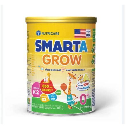 Sữa bột Nutricare Smarta Grow 0+ /1+ 2+ 850g | Shopee Việt Nam