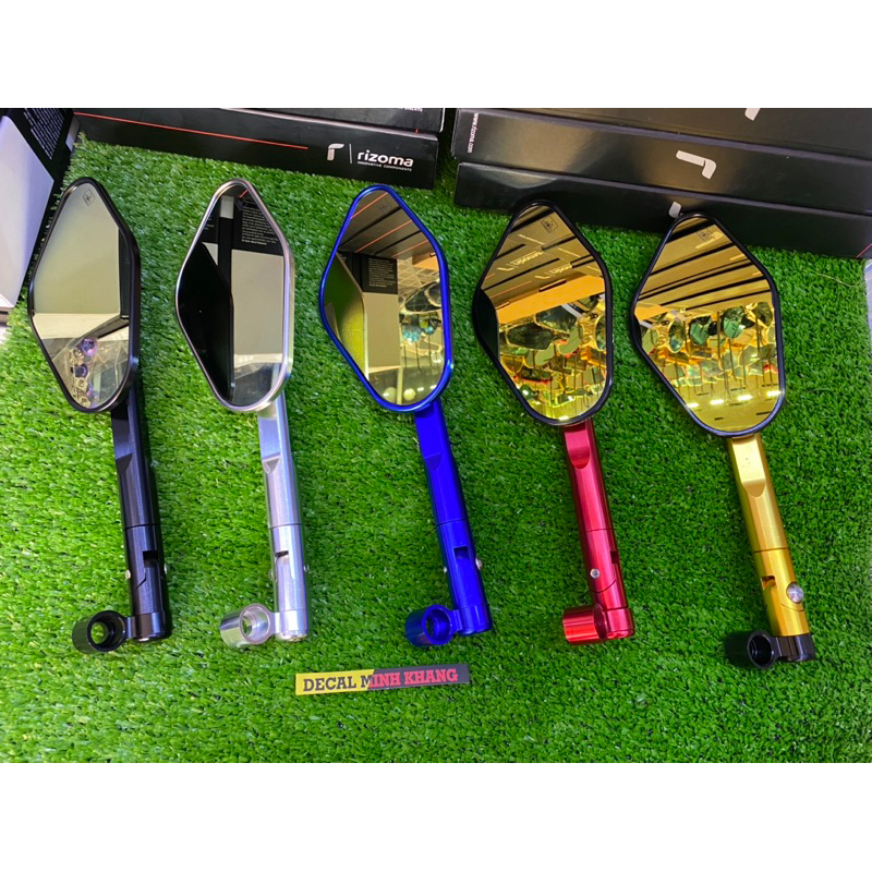 Kính chiếu hậu Rizoma Elisse - Hàng Loại 1 - Kính Elip - Mặt Kính Chống ...