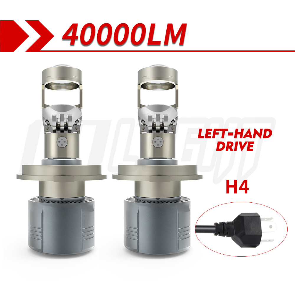 Đèn Pha LED Bi Cầu Mini H4 Y6 Y12 Lắp Ô tô Xe Máy Pha Bi Cầu Chống Chói Cắt Sáng | Shopee Việt Nam