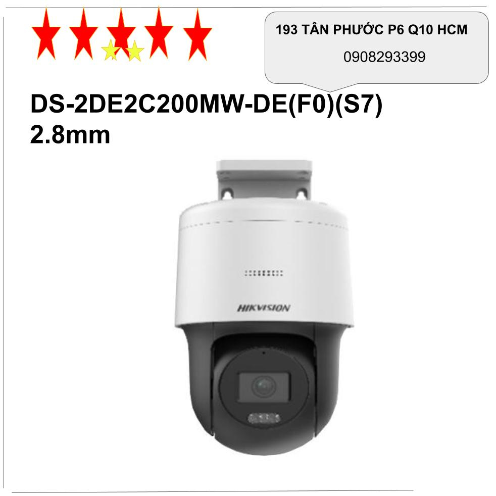 Camera IP Speed Dome hồng ngoại 2.0 Megapixel HIKVISION DS-2DE2C200MW ...