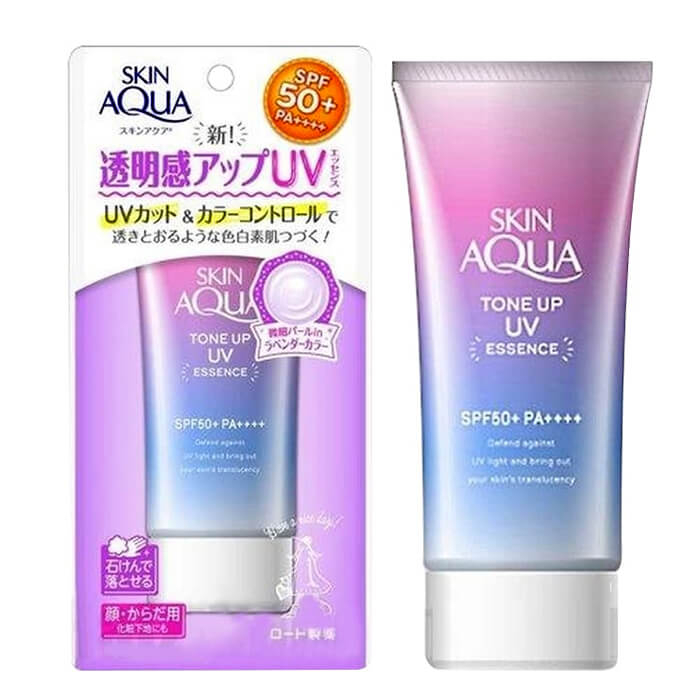 Kem Chống Nắng Rohto Skin Aqua Tone Up UV Essence SPF50+/PA++++ (80g) | Shopee Việt Nam