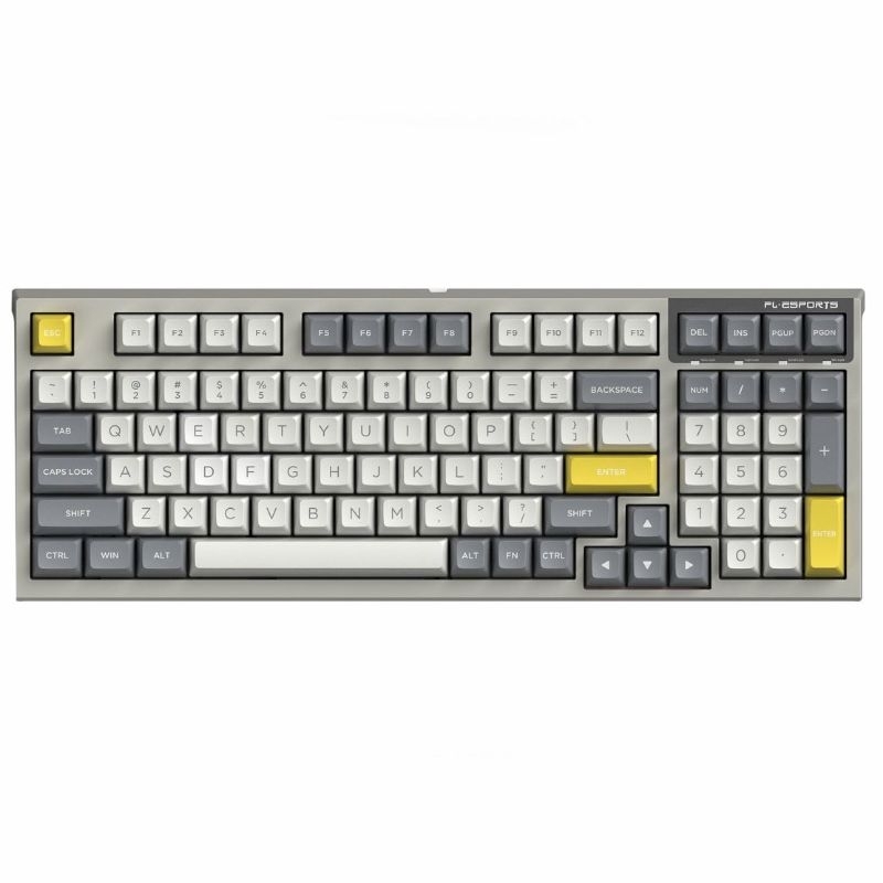 Bộ Keycap FL-Esport FSA WHITE & GREY và SEA SALT PBT-Doubleshot ...
