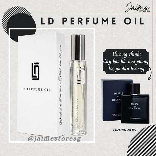 LD04 Tinh dầu nước hoa Pháp Bleu De Chanel 12ml [Chính Hãng] - LD PERFUME OIL Hương thơm Tinh Tế ...