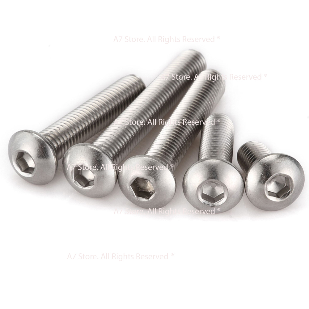 Bulon (Ốc) Lục Giác INOX 304 ĐẦU DÙ M5 CD1023 | Shopee Việt Nam