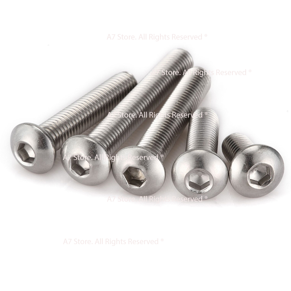 Bulon (Ốc) Lục Giác INOX 304 ĐẦU DÙ M8 CD1031 | Shopee Việt Nam