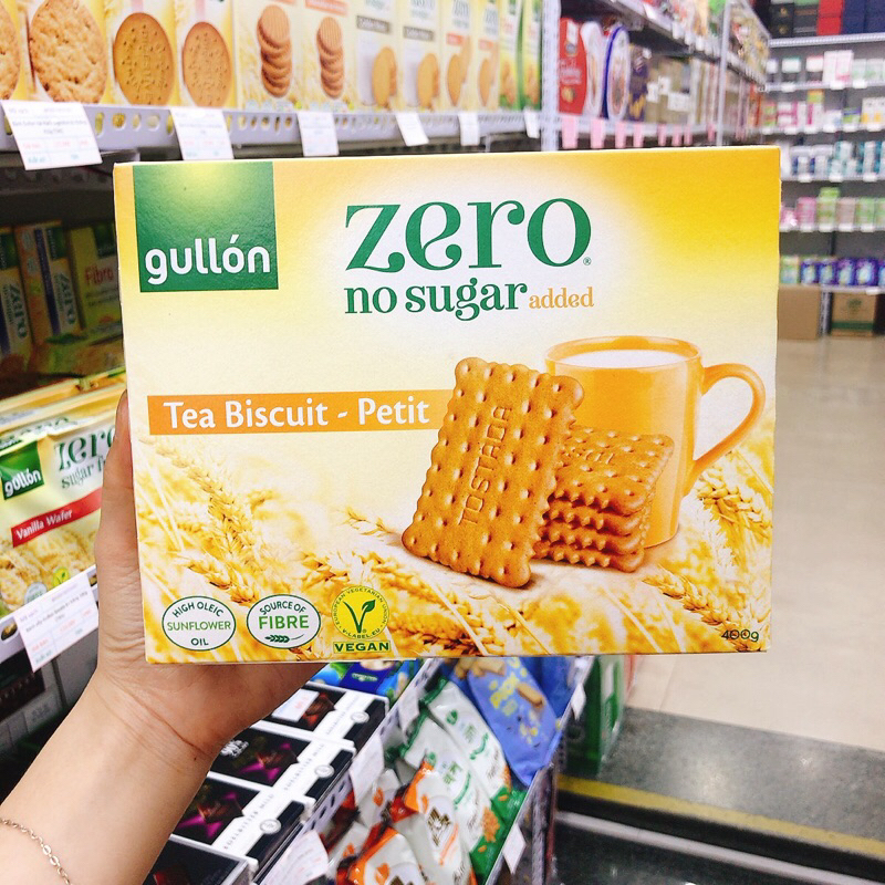 Bánh ăn kiêng Gullon - Tea biscuit- Petit 400g - Tây Ban Nha mẫu mới ...