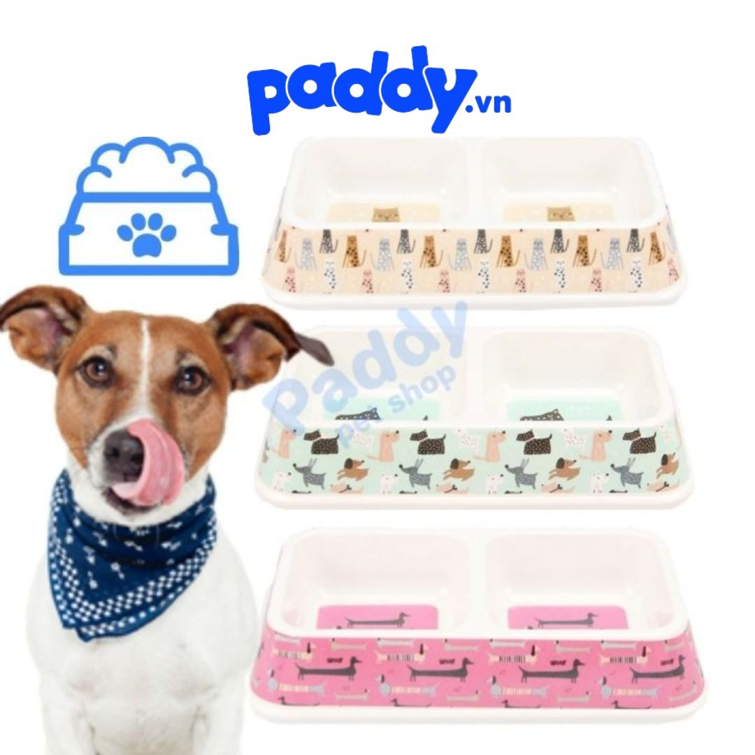 Bát Ăn Cho Chó Mèo 2 Ngăn BOBO | Shopee Việt Nam