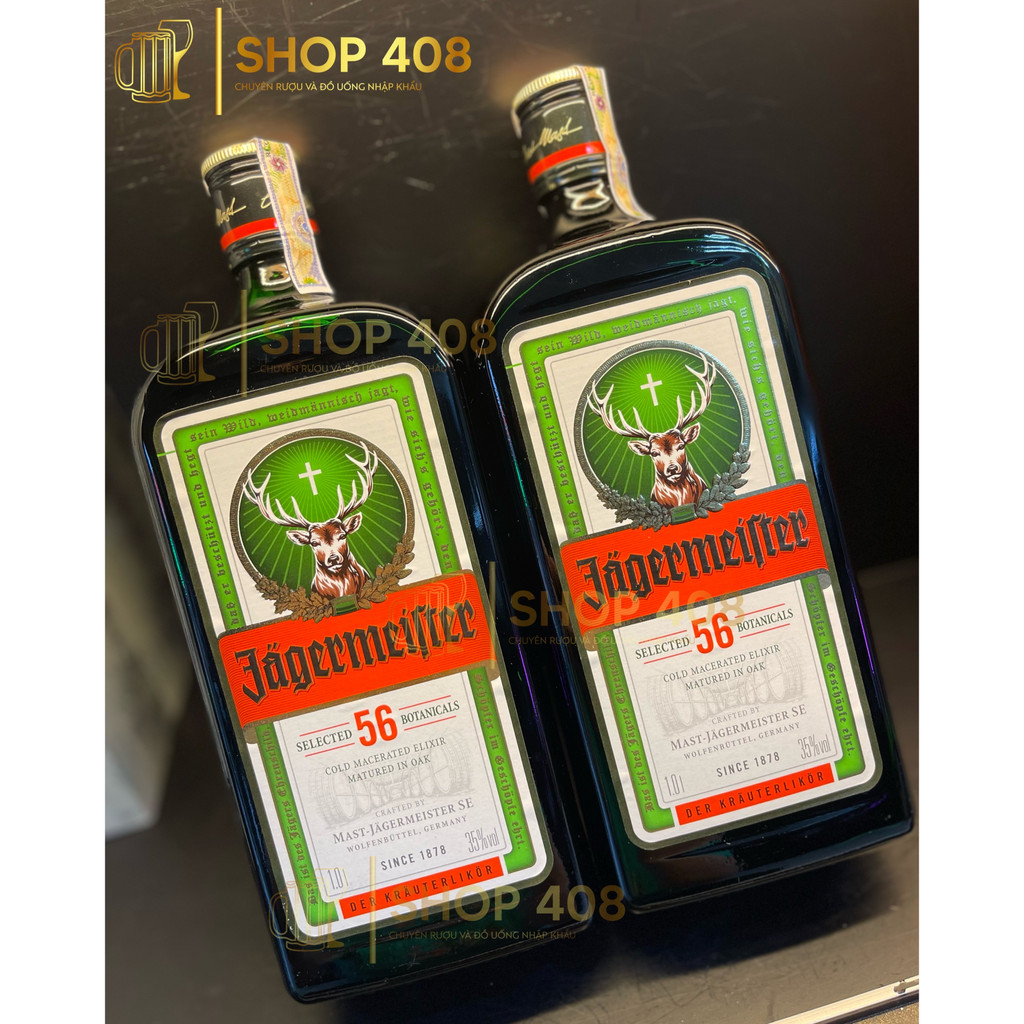 Rượu Jagermeister 1000ml - Đức | Shopee Việt Nam