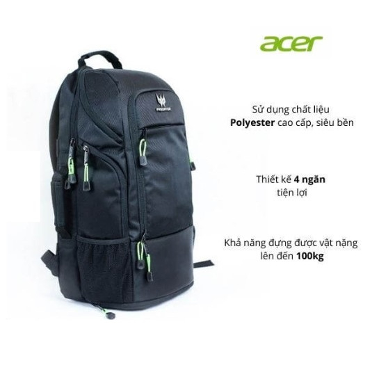 Balo Acer Gaming Predator SUV - Chính Hãng | Shopee Việt Nam