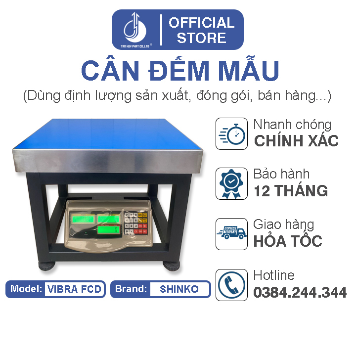 Cân Điện Tử Đếm Số Lượng Vibra FCD 300Kg | Shopee Việt Nam