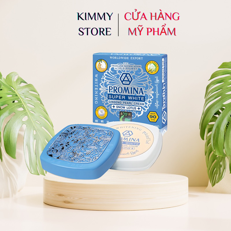 Kem dưỡng trắng da Promina Super White ( Promina xanh ) | Shopee Việt Nam
