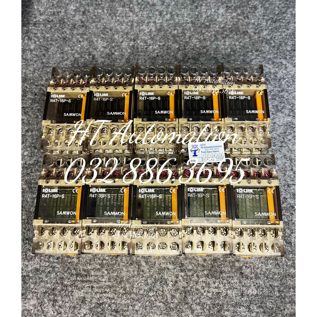 Rơ le, Relay Samwon,Relay khối 24VDC R4T-16P-S | Shopee Việt Nam