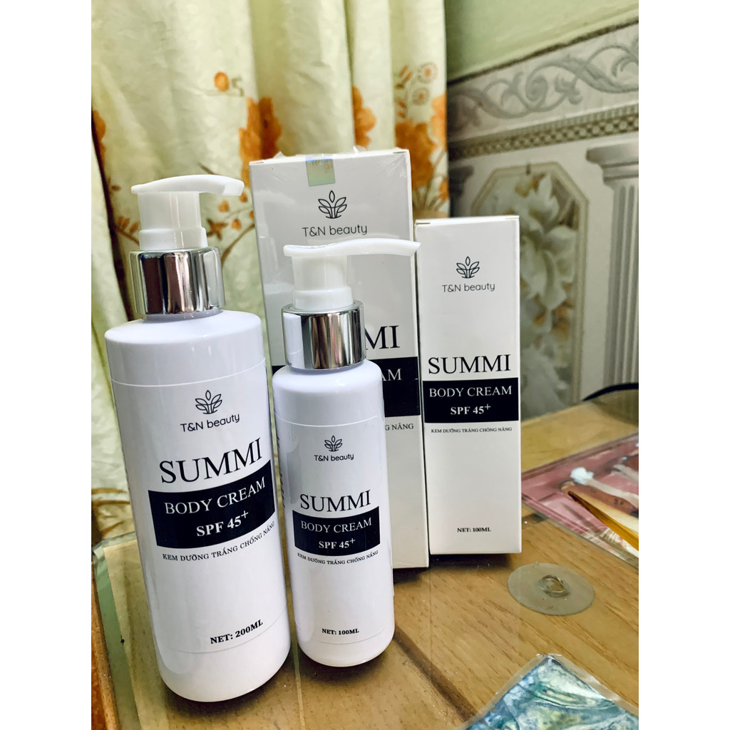 Kem chống nắng dưỡng trắng body summi | Shopee Việt Nam