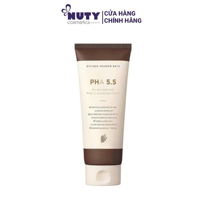 Sữa Rửa Mặt Byvibes Wonder Bath SRM PHA 5.5 (130ml) | Shopee Việt Nam