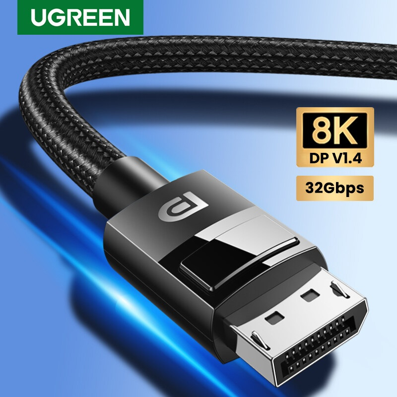 Cáp Displayport (DP) 1.4 hỗ trợ 8K@60Hz chính hãng Ugreen cao cấp, bảo ...