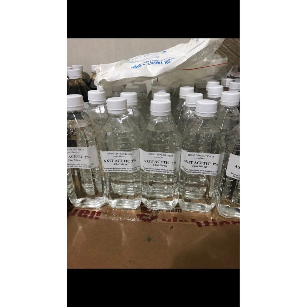 DUNG DỊCH AXIT ACETIC 3%, CHAI/500ML | Shopee Việt Nam