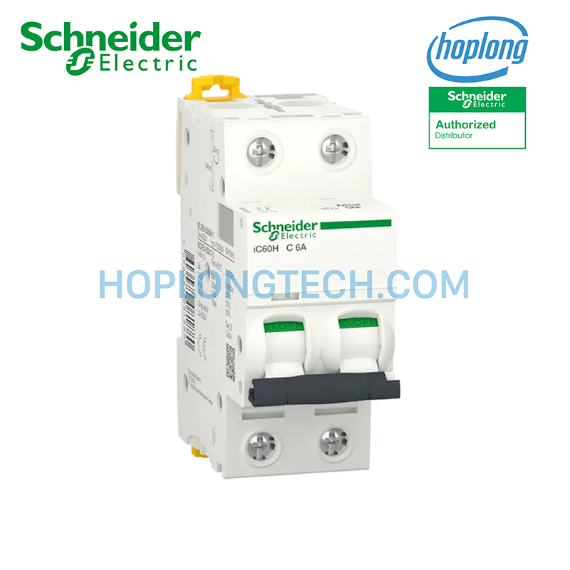 Cầu dao tự động A9F84206 Schneider - Acti9 iC60H, 2P, 6A, 10kA | Shopee Việt Nam