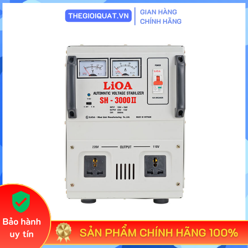[HỎA TỐC] Ổn áp 1 pha Lioa SH-3000II 3KVA ổn định điện áp, tiết kiệm điện năng - Hàng chính hãng ...