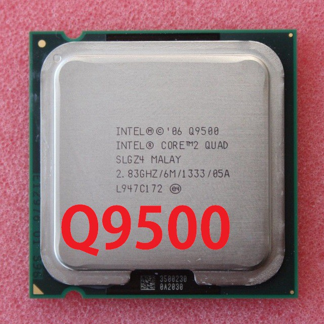 CPU Intel SK 775 Core 2 Quad Q9650 ,Q9550, Q9500, Q9400, Q8400, Q8300 ...