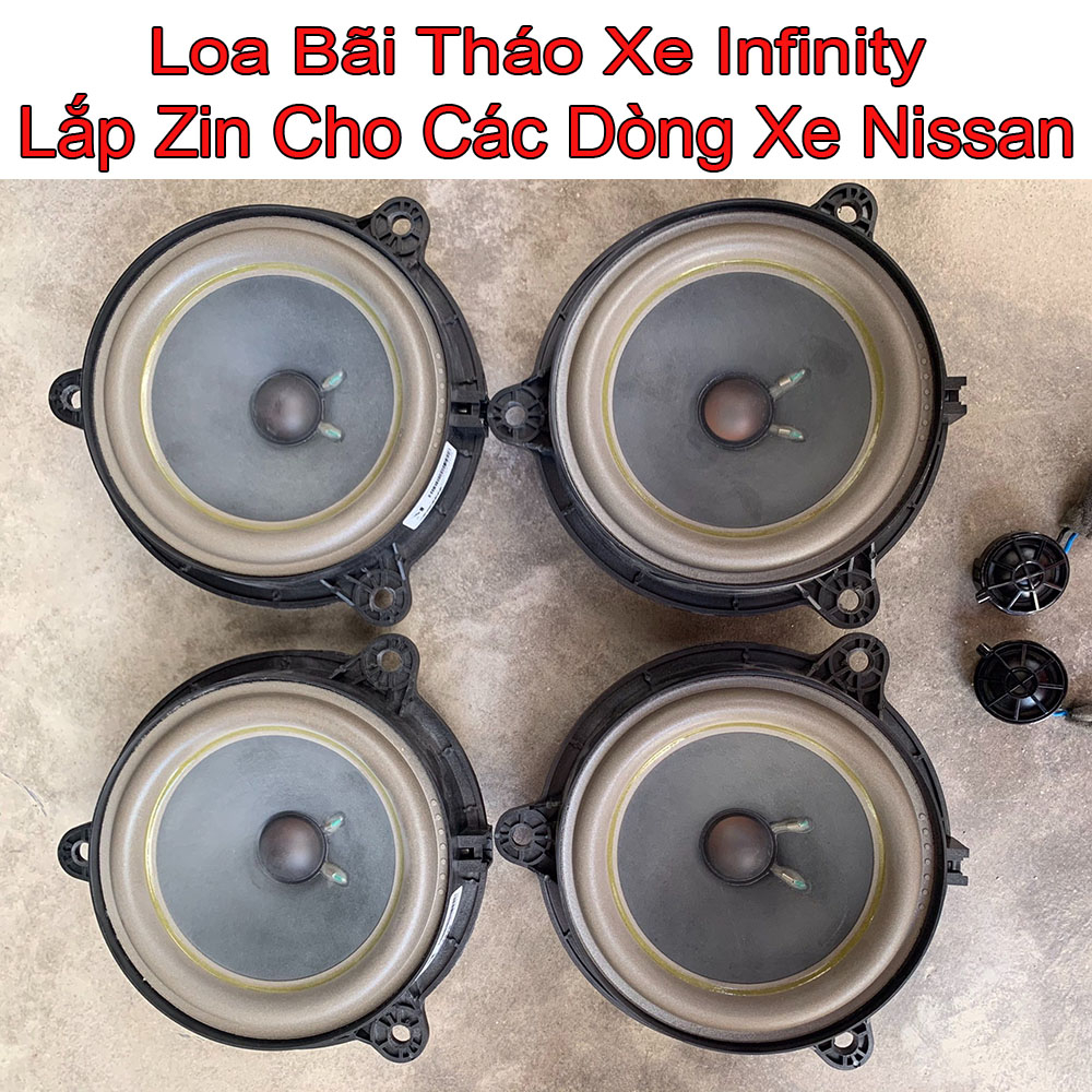 Bộ loa tháo xe Infinity full bộ 6 loa chính hãng b.o.s.e lắp zin cho ...