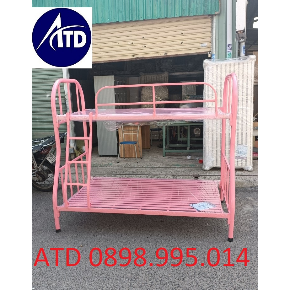 Giường 2 tầng sắt cho người lớn trẻ em sinh viên cao cấp nhiều kích ...