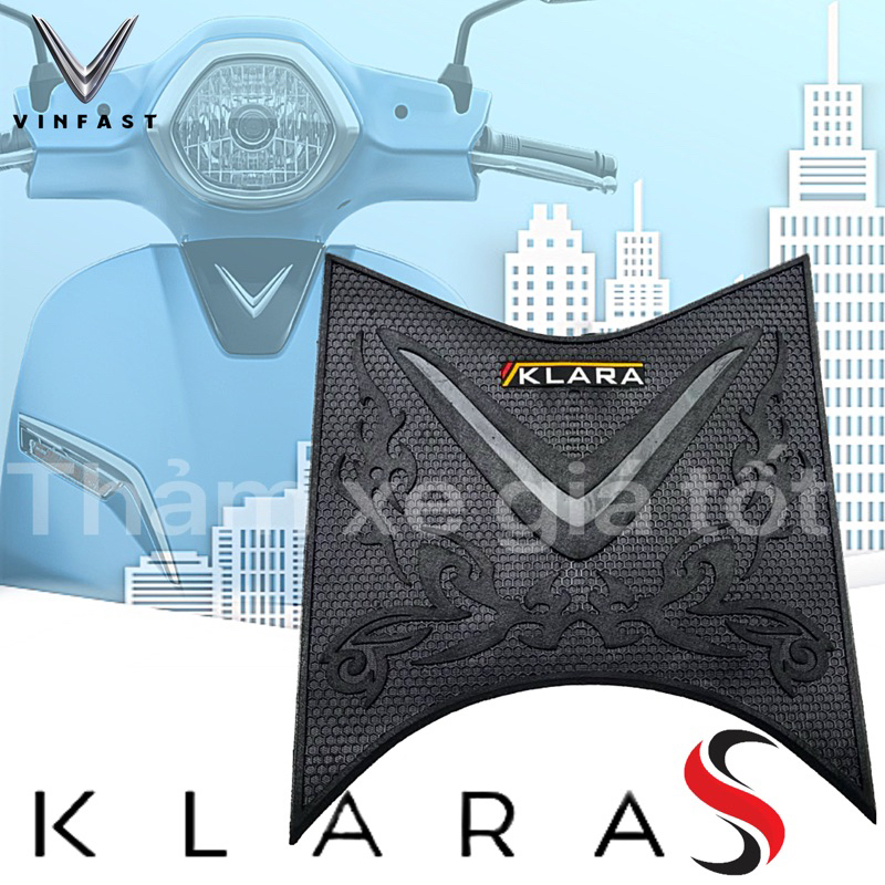 Thảm lót sàn xe Klara, thảm xe máy điện vinfast Klara, Klara S, Klara ...