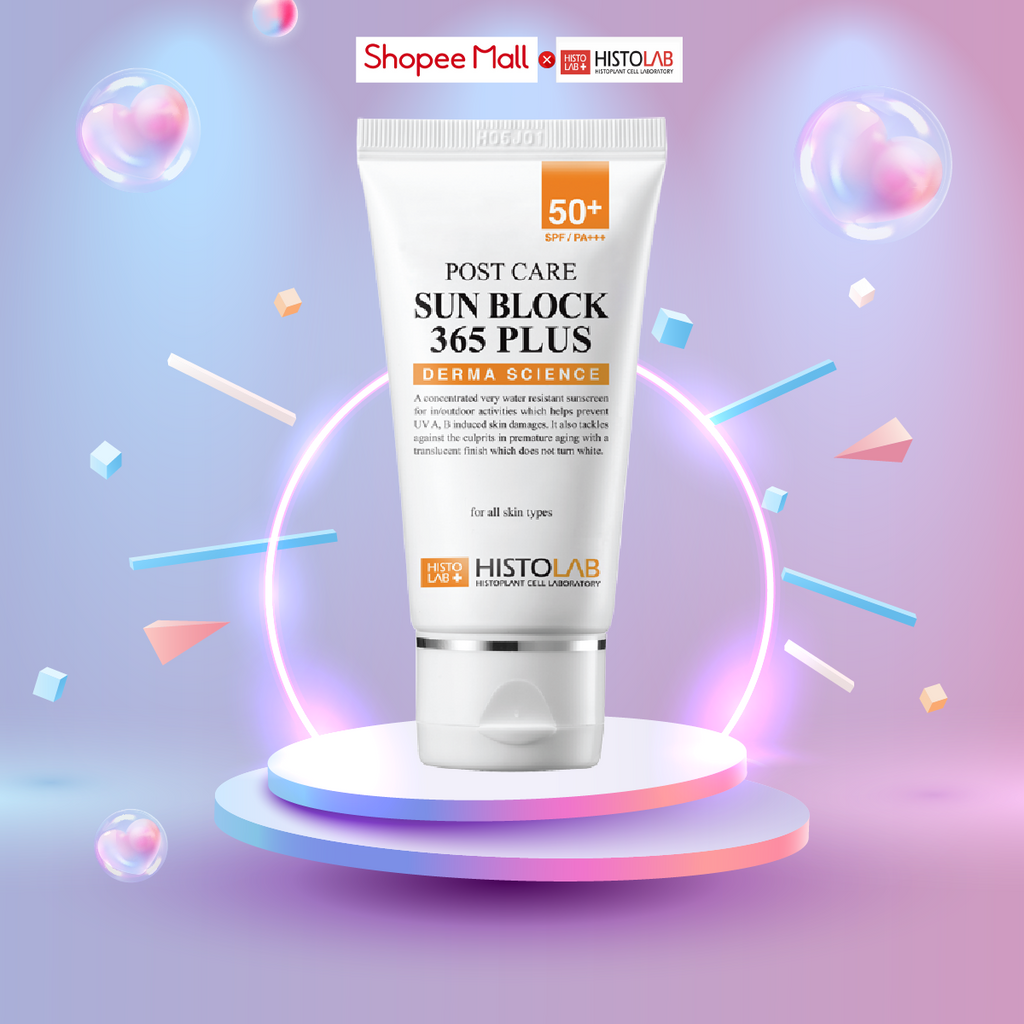 Kem Chống Nắng SPF50+/PA+++ HISTOLAB Post Care Sun Block 365 Plus 50ml | Shopee Việt Nam