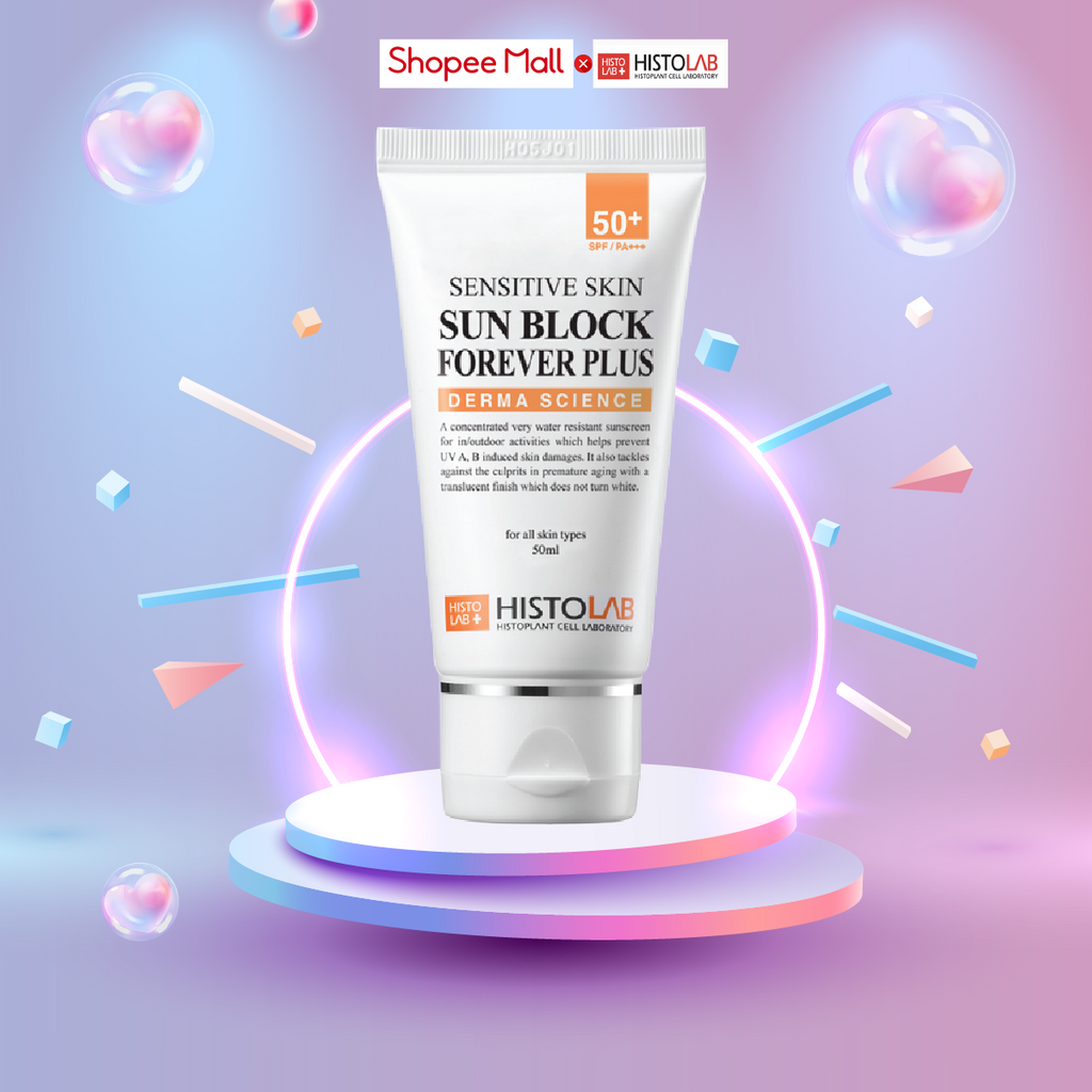 Kem Chống Nắng Cho Da Nhạy Cảm SPF50+/PA+++ HISTOLAB Sensitive Skin Sun Block Forever Plus 50ml ...