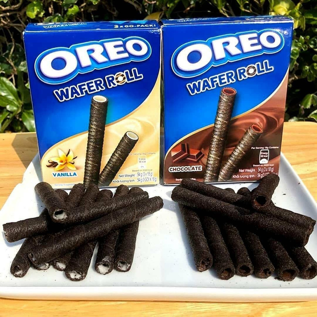 Bánh Quế Oreo Wafer Roll 3 X 18gr Vị Vani Socola Shopee Việt Nam