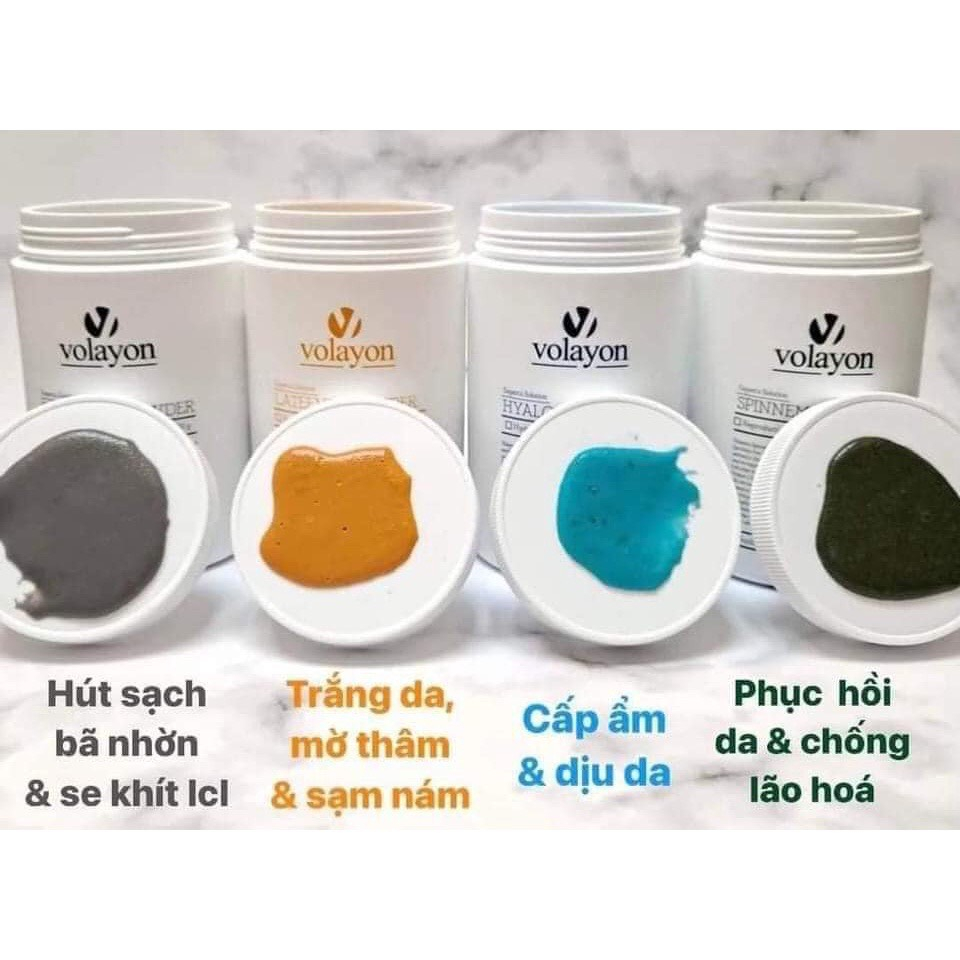 Mặt nạ tảo xoắn Volayon chính hãng đủ 4 màu | Shopee Việt Nam