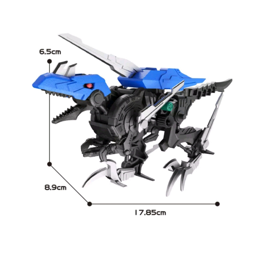 Đồ chơi lắp ráp Zoids Thú vương đại chiến Khủng long chạy pin chuyển ...