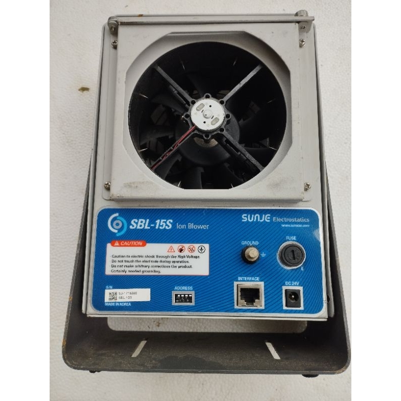 Quạt thổi ion SBL-15S thổi khử tĩnh điện vào sản phẩm, băng tải ( Loại xịn xuất sứ hàn quốc ...