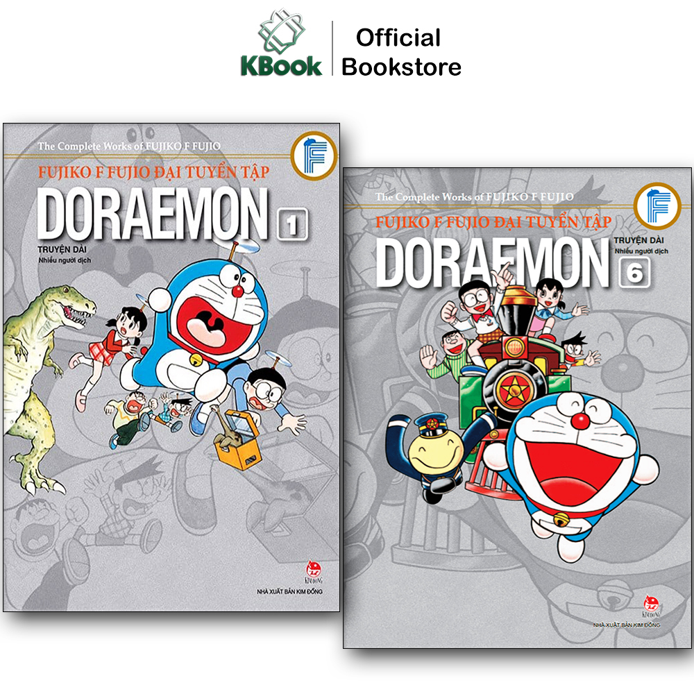 Truyện Tranh - Fujiko F Fujio Đại tuyển tập - Doraemon truyện dài (Tập 1- 6) | Shopee Việt Nam