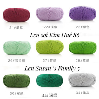 Len Susan's Family 5 ( bảng màu đầy đủ ) | Shopee Việt Nam