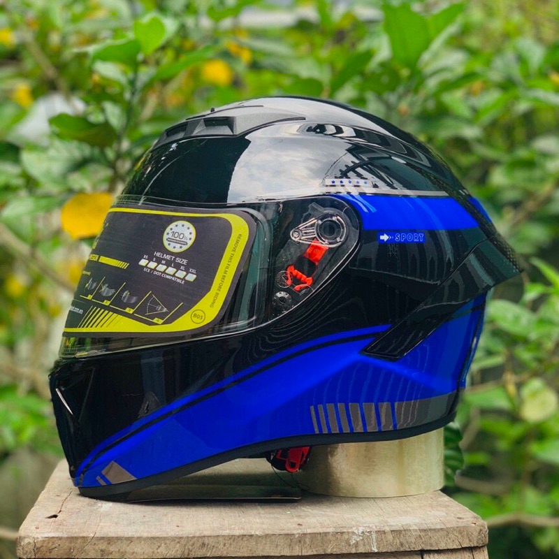 Mũ nón bảo hiểm Fullface Royal M266 2 kính tem đặc biệt Dragon Boy ...