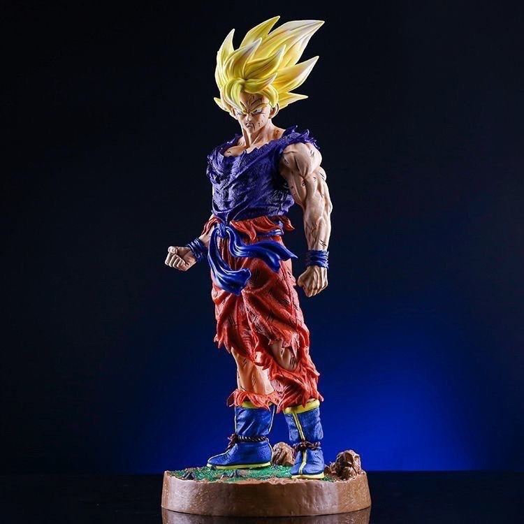 [43CM] MÔ hình nhân vật Son goku ss2 super saiyan đại chiến Frieza trên ...