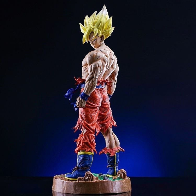 [43CM] MÔ hình nhân vật Son goku ss2 super saiyan đại chiến Frieza trên ...
