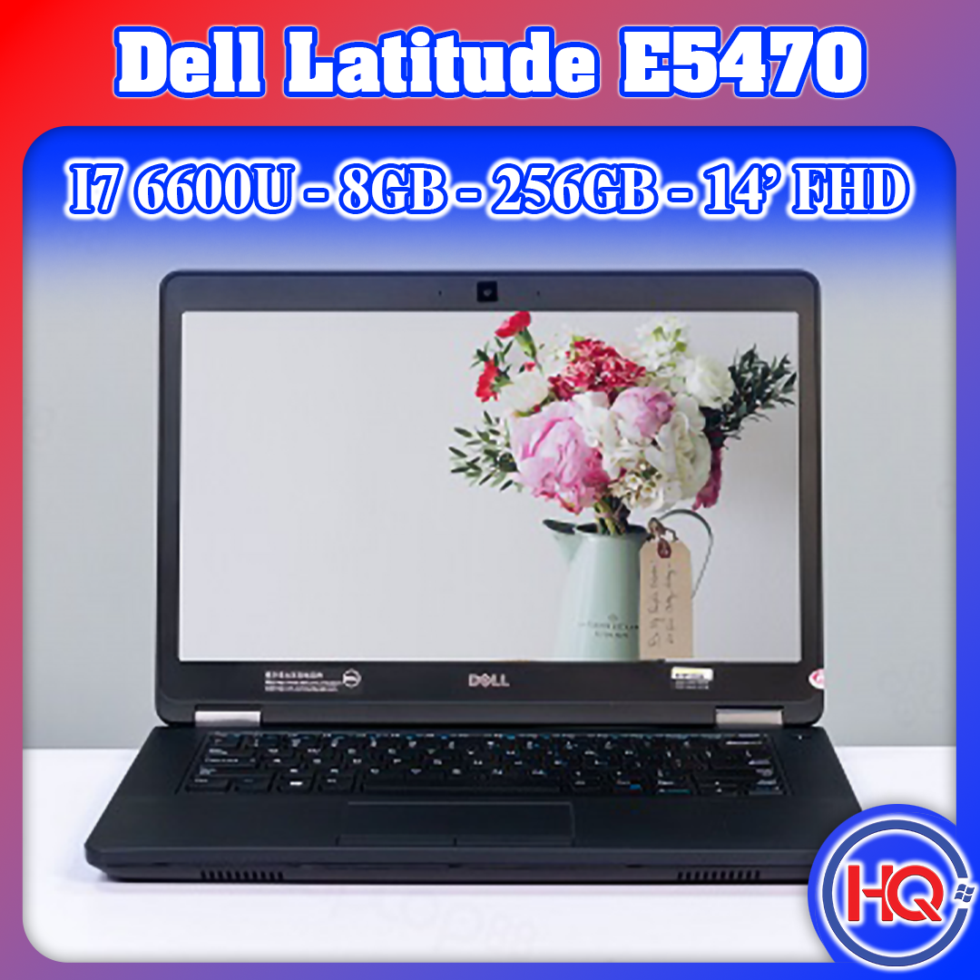 Laptop Dell Latitude E5470 Likenew Core i7-6600U, Ram 8GB, SSD 256GB, VGA 2GB, Màn 14 inch FHD ...
