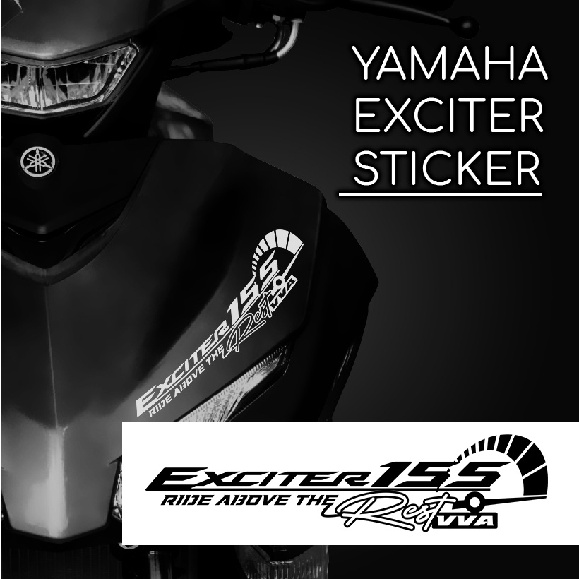 Decal Exciter 155 trang trí dàn áo xe ex 155 tem định hình nhiều màu ...