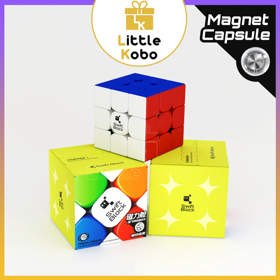 Rubik 3x3 Gan Swift Block 355S 3x3 Rubic Gan Budget Cube Có Nam Châm ...