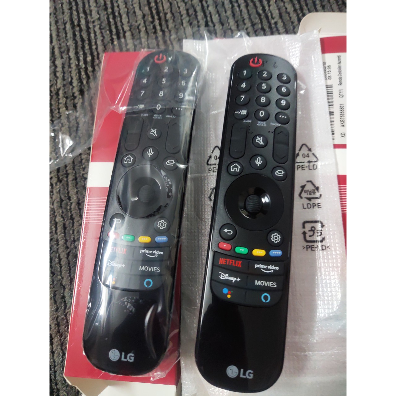 Điều khiển TIVI LG MR21 DÙNG CHO TV LG đời 2021- CÓ GIỌNG NÓI VÀ CHUỘT ...