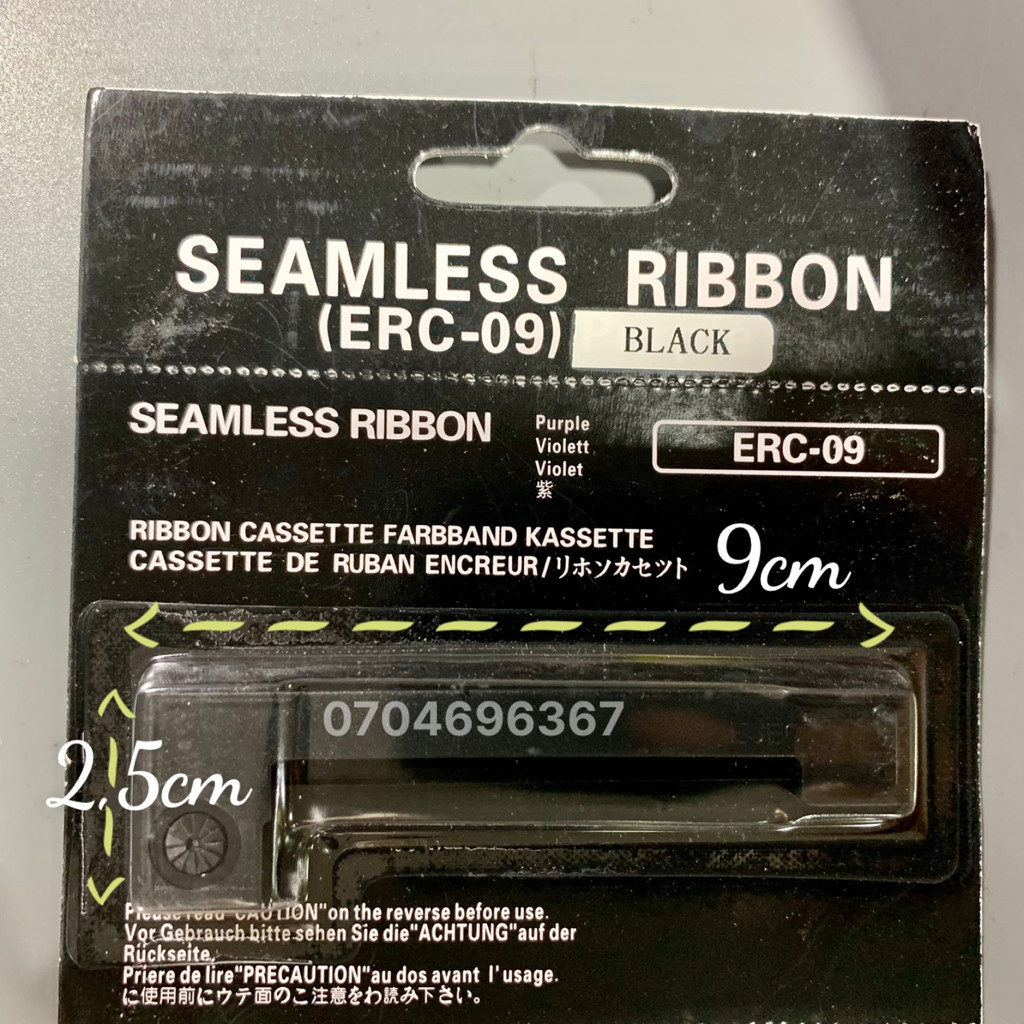 Băng mực ERC-09 Ribbon sử dụng cho máy Ep.son ERC-09/22(combo 5 cái ...