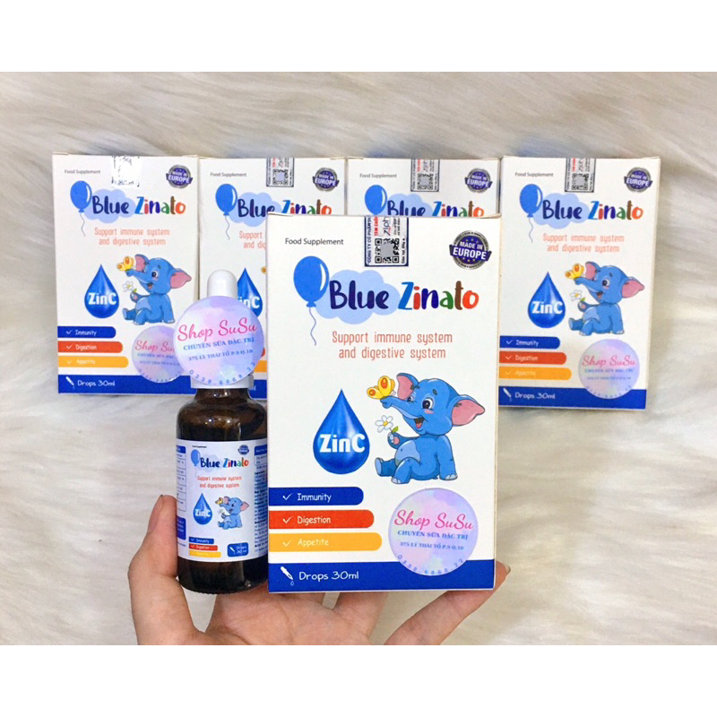 Kẽm nhỏ giọt Blue Zinato - Hàm lượng kẽm cao nhất hiện nay | Shopee ...