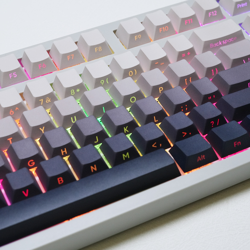 Keycap Polar Day, nhựa PBT, Cherry profile, kiểu in Doubleshot Ninja ...